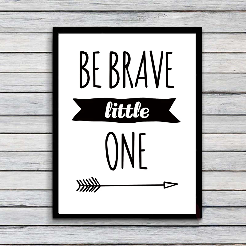 motivational wall quotes Canvas Poster,Nursery wall Art picture for ...