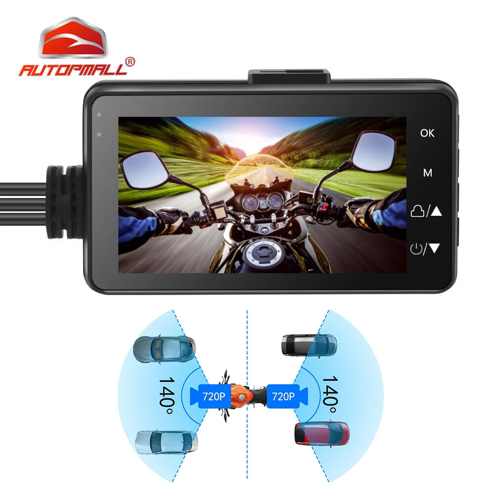 Мото Moto Rcycle Camera Nachtzicht Waterdichte Moto Rcycle Camera Touch ...