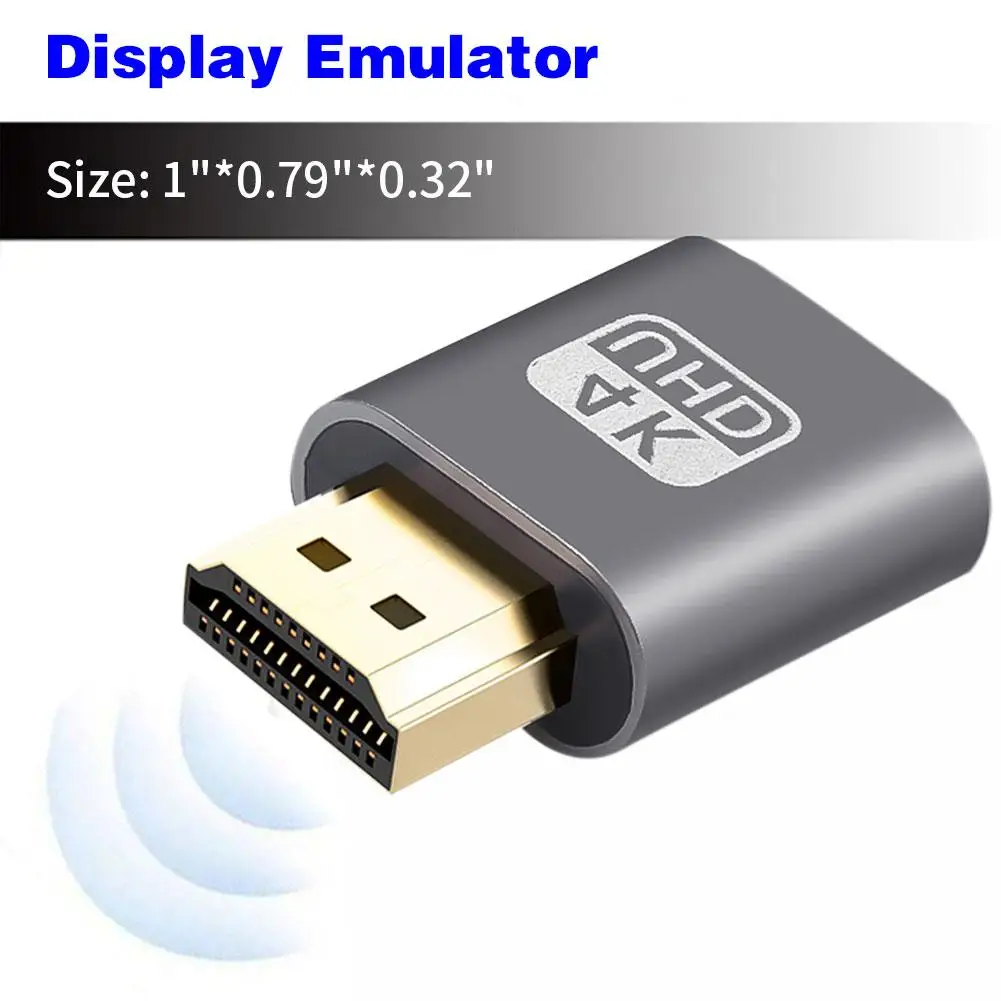 Adaptateur bluetooth,Émulateur d'affichage virtuel 4K,adaptateur vidéo ...