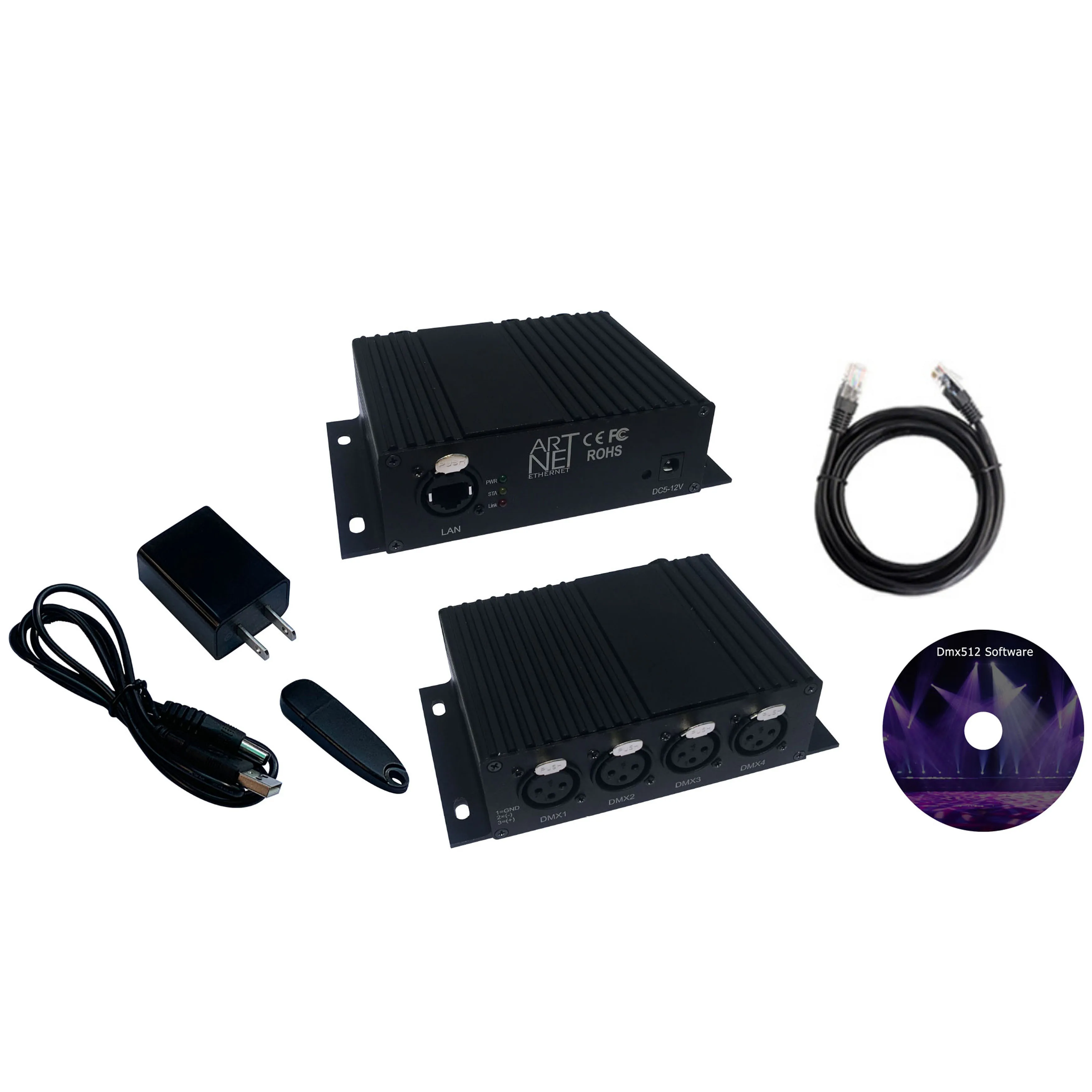 ArtNet DMX512 CONTROLLER MA2 AVO Titan PC Suite 11.3/11.4 M5 ...