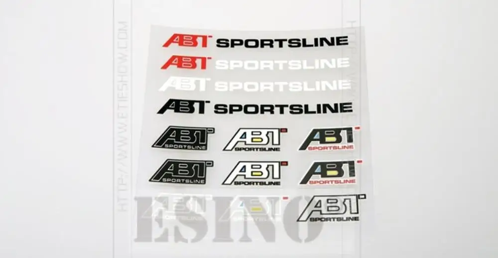 New Design Car Styling Abt Theme Decorative Vinyl Decal Set Creative ...