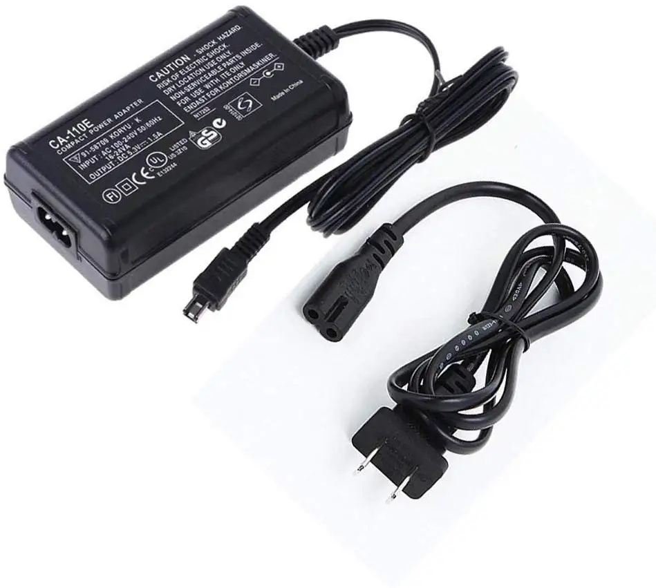 Replacement Ca-110/ca-110e Ac Power Adapter Charger Compact Kit For ...