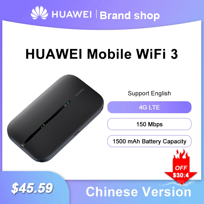 2020-Newest-Huawei-4G-Router-Mobile-WIFI-3-E5576-855-Unlock-Huawei-4G ...