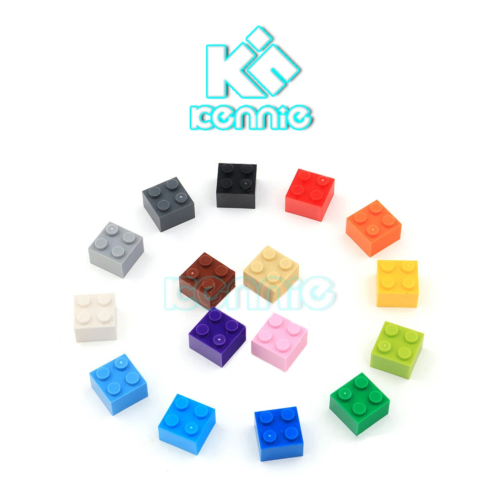 750pcs-lot-Kennie-NO-3003-Bulk-color-Parts-bulk-2x2-high-brick ...