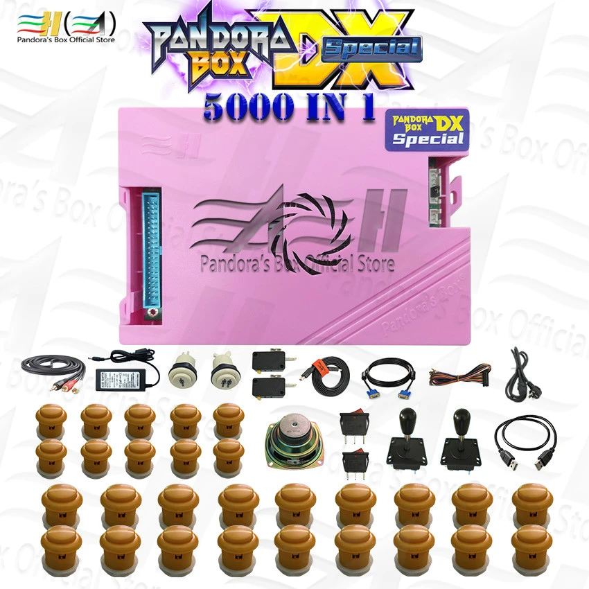 Pandora Box Dx Special 5000 In 1 Save Game Joystick Button Diy Kit ...