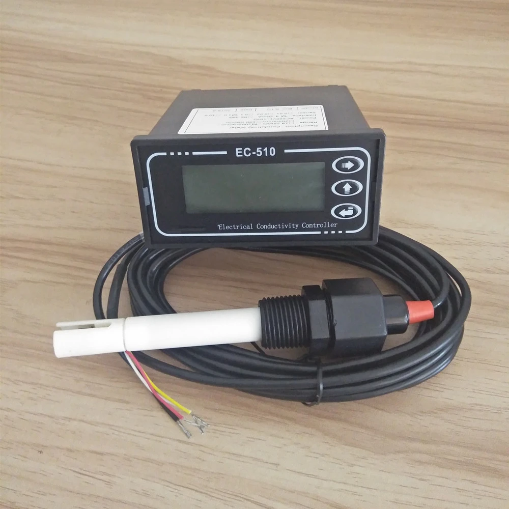 Ec Controller 4-20ma Relay Industrial Conductivity Meter Tester Water ...