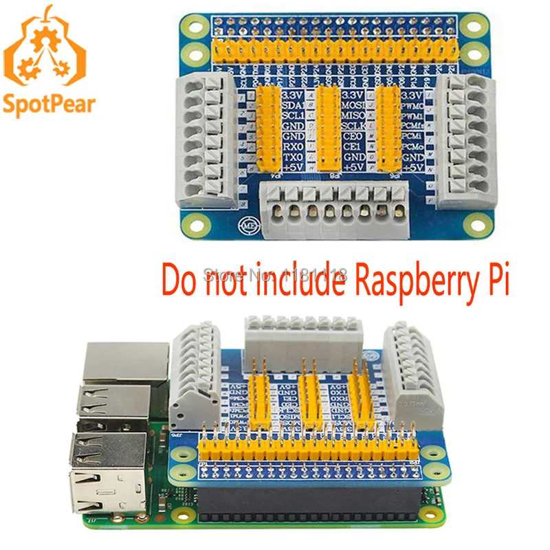 Raspberry Pi GPIO สำหรับ Raspberry Pi 2B/3B +/4B|บอร์ดสาธิต| - AliExpress