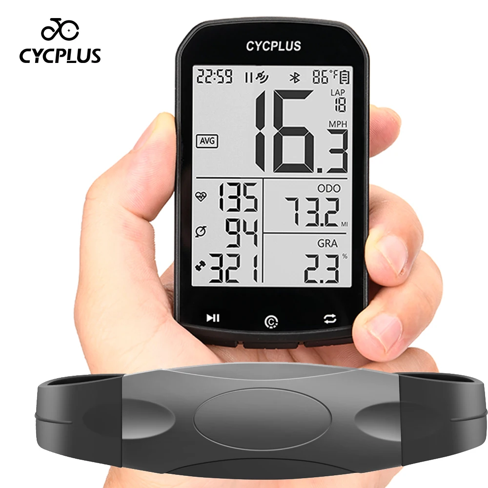 Gps Cyclocomputer Bicycle Computer Cycplus M1 Bike Speedometer Cycling ...
