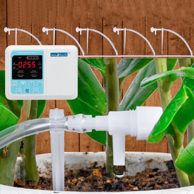 Adjustable Drip Irrigation Device Water Pump Timer System Solar Plant ...