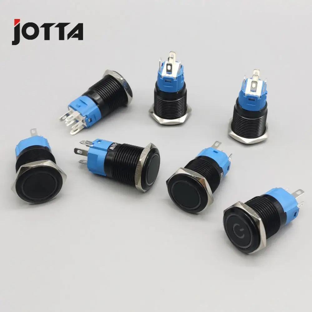 16mm-LED-Waterproof-Metal-Push-Button-Switch-maintained-metal-switch ...