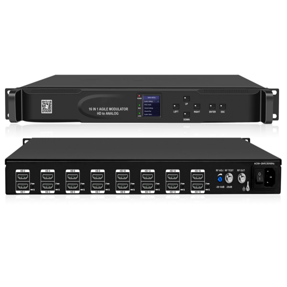 Hot-sale-wholesale-16-channel-TV-cable-agile-analogue-modulator-HDMI-to ...