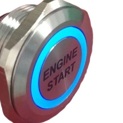 With ENGINE START STOP 22mm 25mm 30mm Waterproof Reset Push Button ...