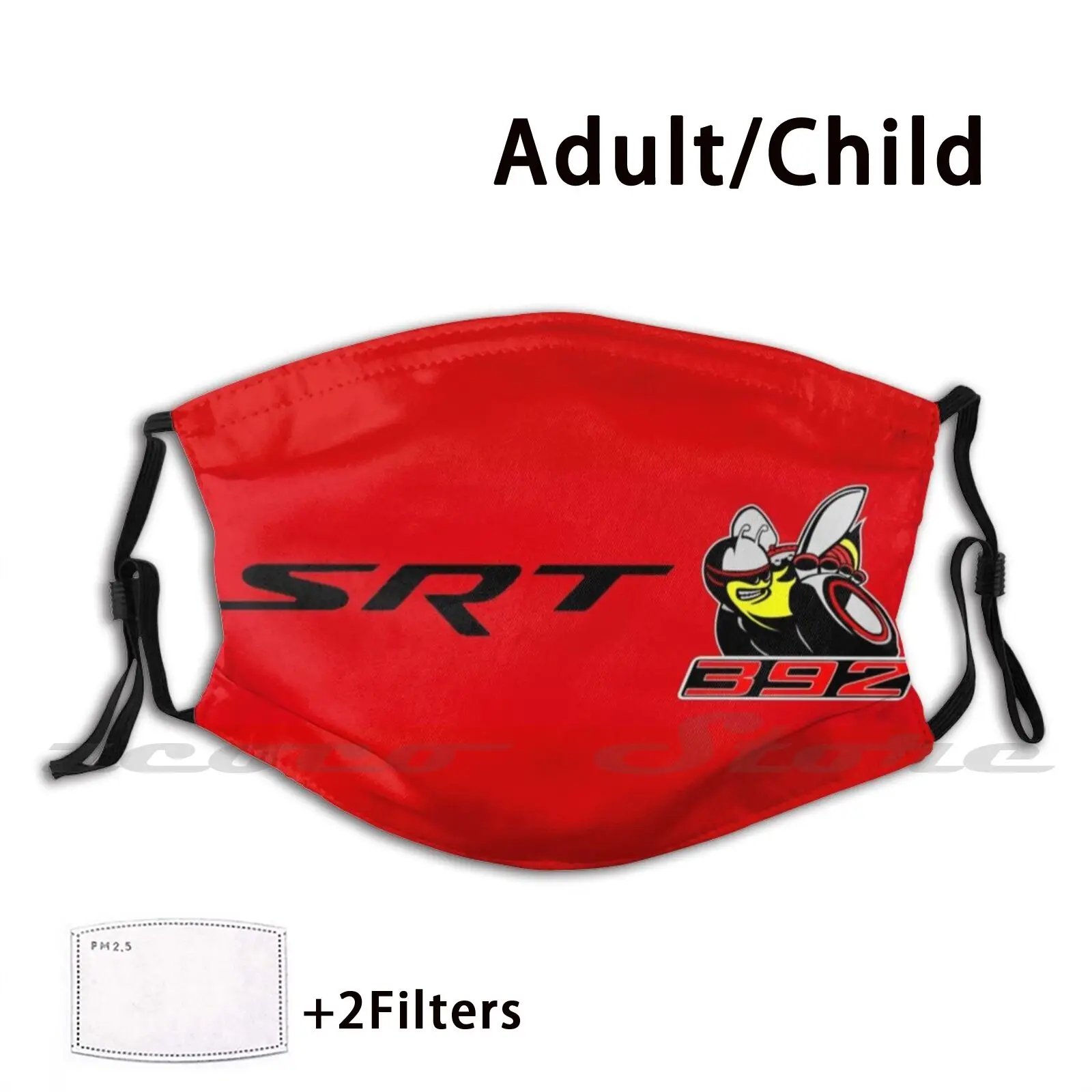 Srt-392-Mask-Adult-Child-Washable-Pm2-5-Filter-Logo-Creativity-Demon ...