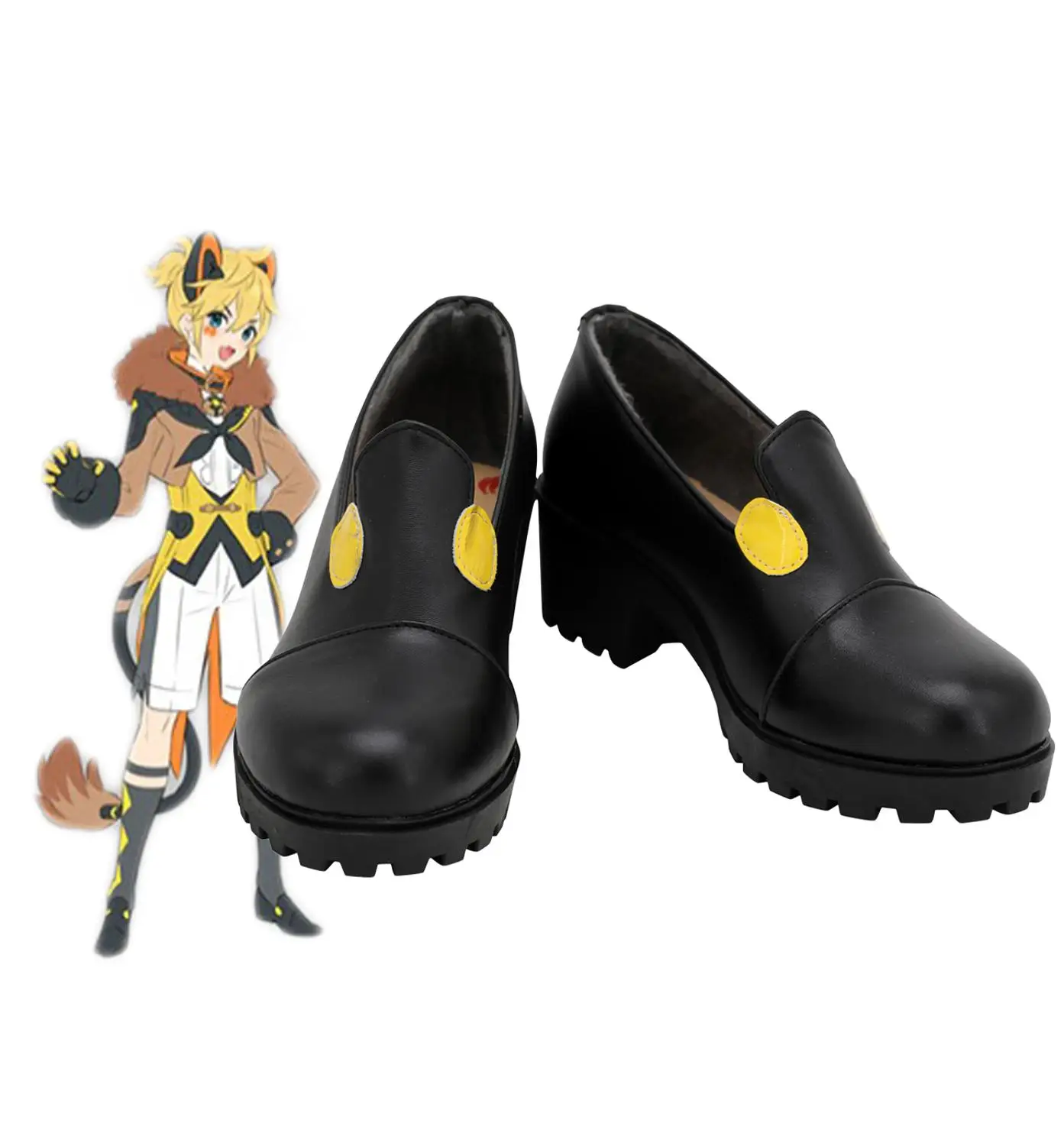 Vocaloid Magical Mirai Kagamine Rin Cosplay Shoes - AllCosplay.com