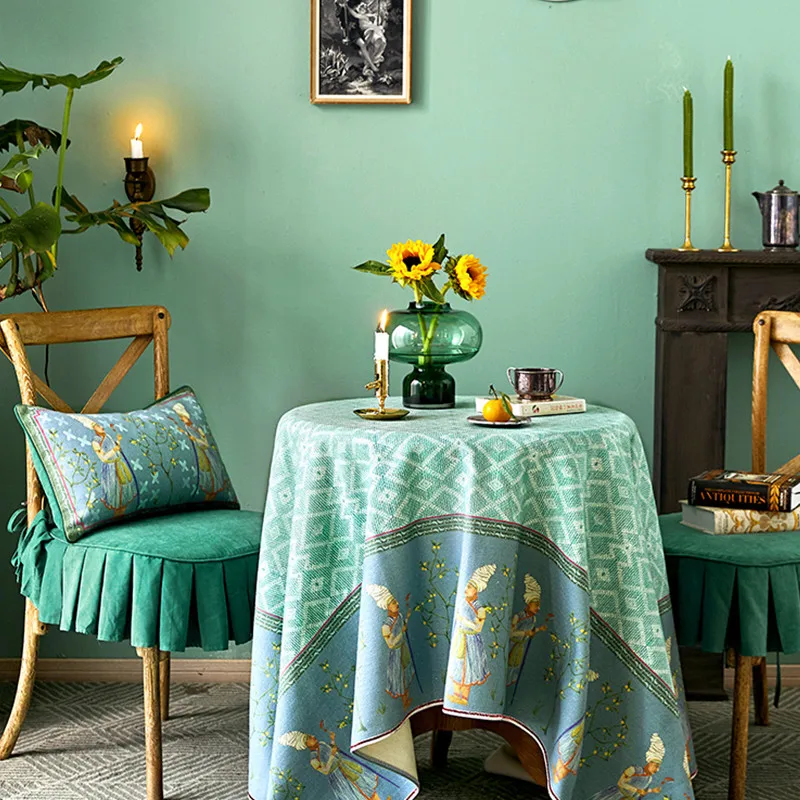 Venetian businessman wool table cloth rectangular Christmas decorations ...