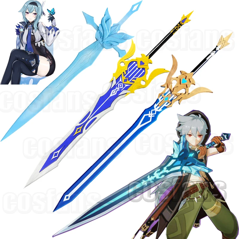 Eula-Lawrence-Razor-Cosplay-Cos-Genshin-Impact-Long-sword-Cosplay-Anime ...