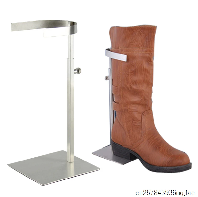 50-Pcs-Kneeboot-Holder-Stainless-Steel-Shoes-Display-Rack-High-Boots ...
