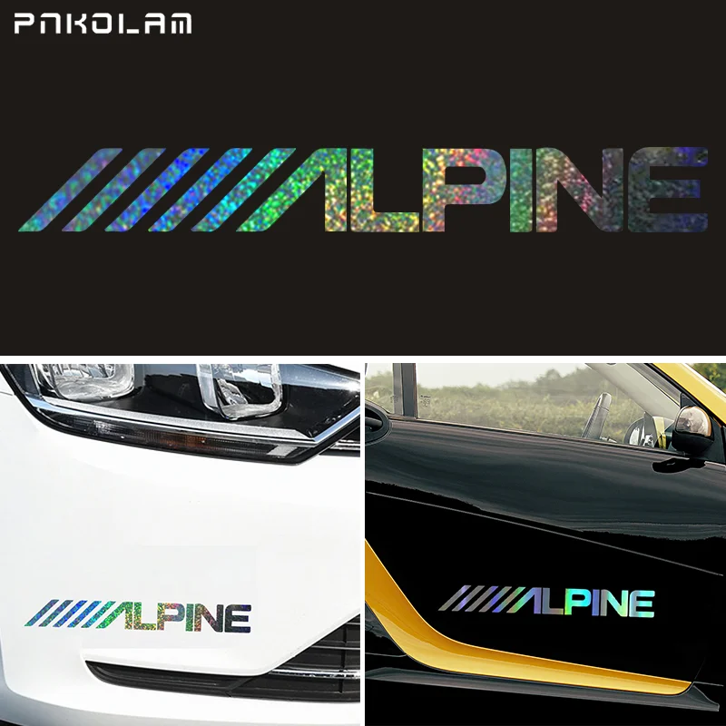 Car Sticker Alpine Vinyl Decal Auto Bumper Window Reflective ...