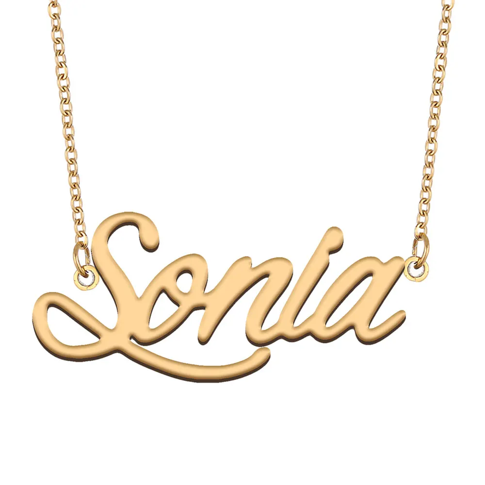 Sonia-Name-Necklace-for-Women-Stainless-Steel-Jewelry-Gold-Plated ...
