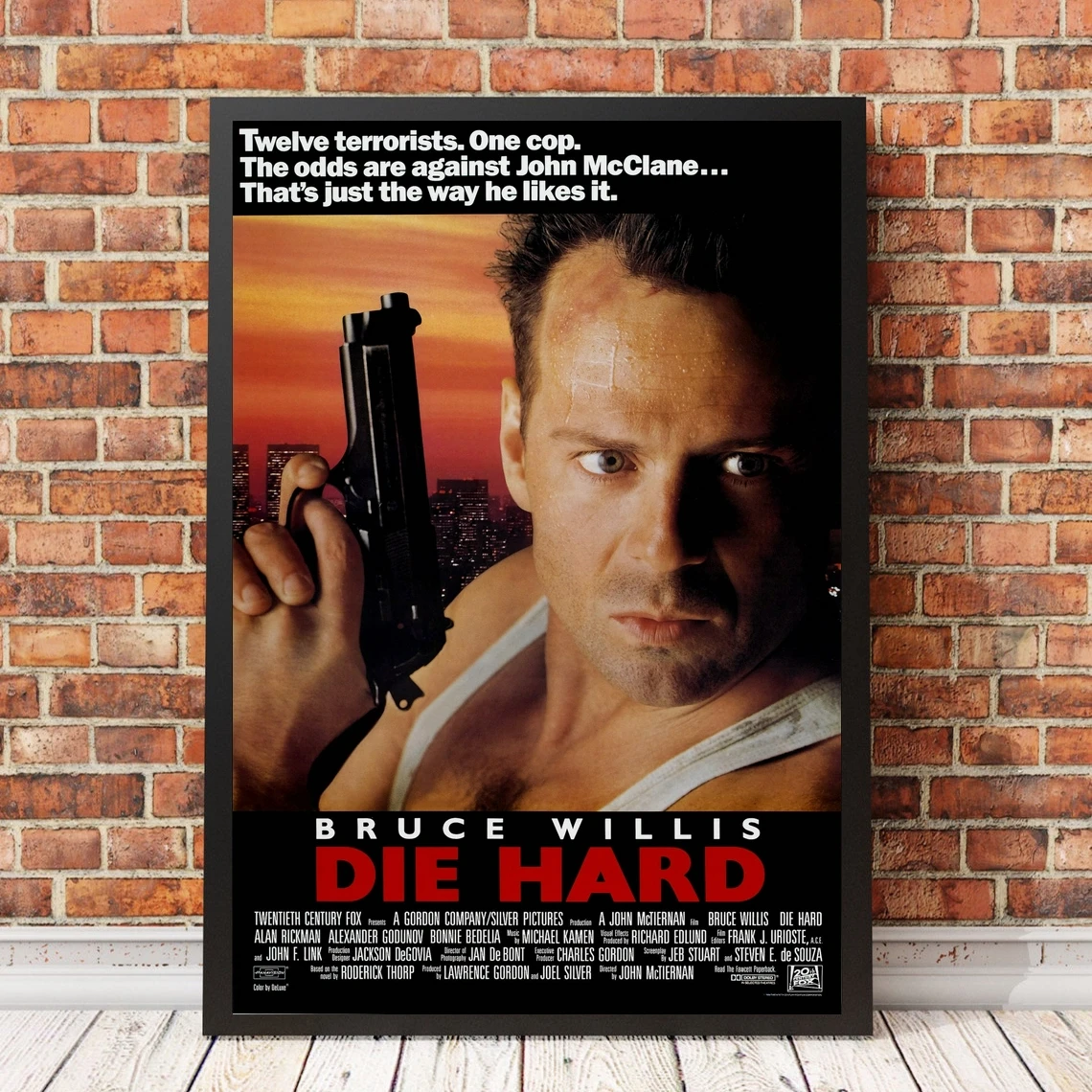 Die Hard 1988 Movie Poster