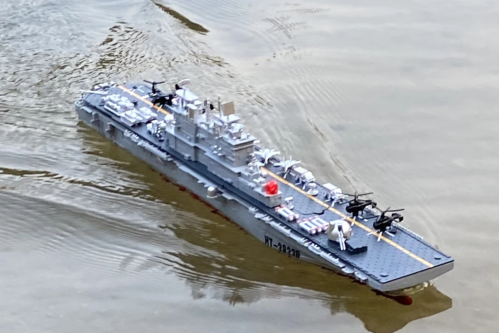 1:350 Scale Remote Control Warship Battleship Boats Large Rc Ship ...