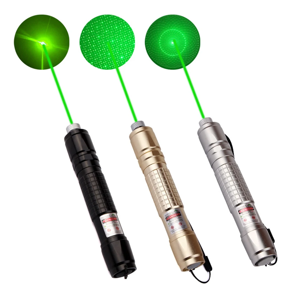 Laser verde vista laser carga usb 18650 luz da bateria 532nm 200m ...