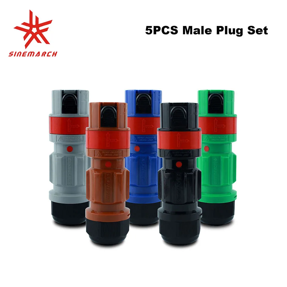 5PCS-POWERART-400-Amp-Male-Plug-Set-Line-Source-Power-Connector ...