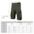 Tomshoo Cycling Shorts Men's Baggy Cycling Shorts Breathable Outdoor ...