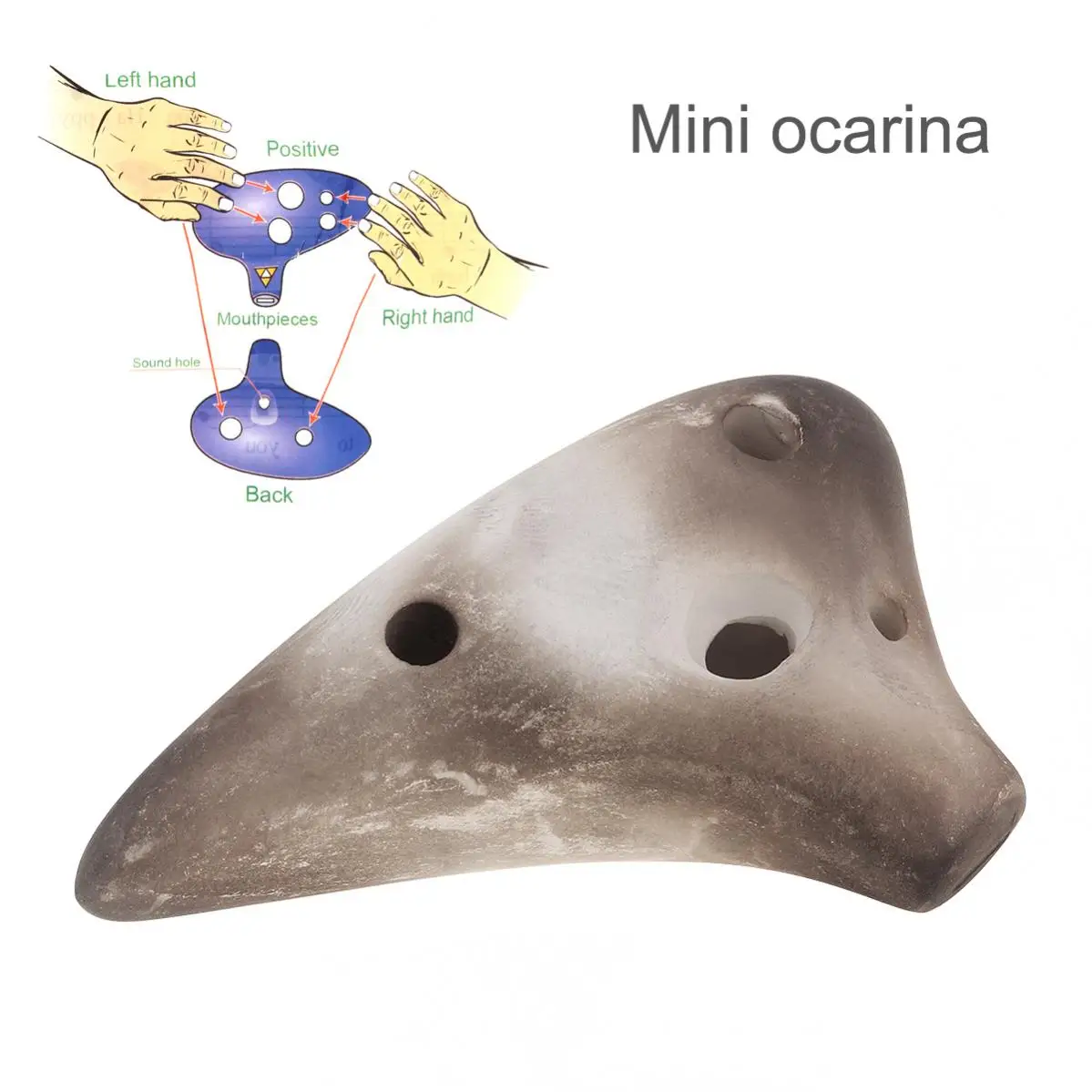 Unique Clay Ocarinas