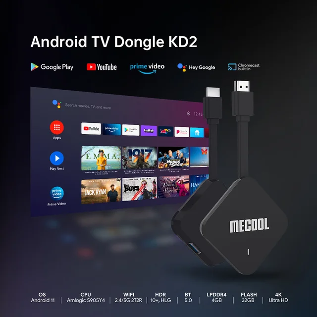MECOOL KD2 Android TV Stick