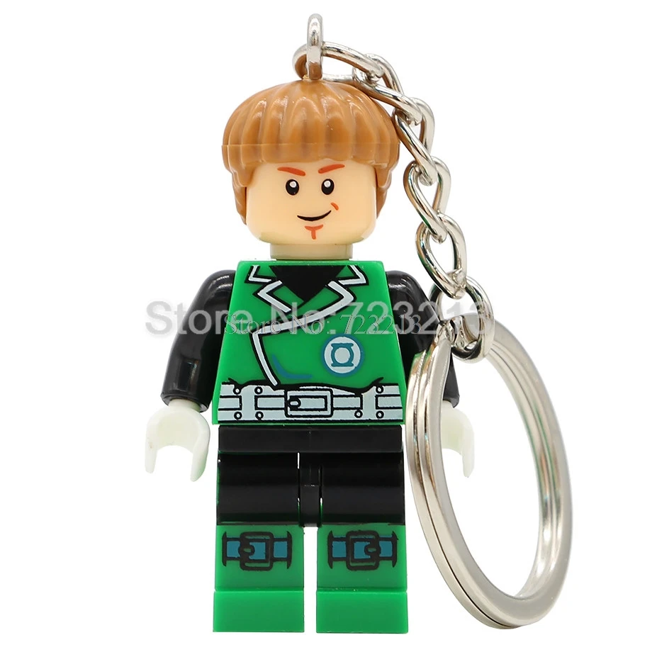 DC Super Hero Figure Keychain Katana Aquaman Power Girl Parademon ...