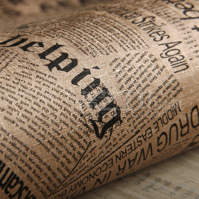 Vintage Letters Wallpaper