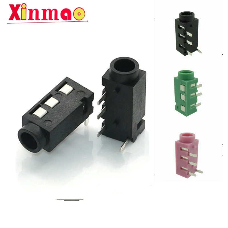 Conector-de-Audio-hembra-de-3-5mm-Conector-de-4-pines-DIP-para ...