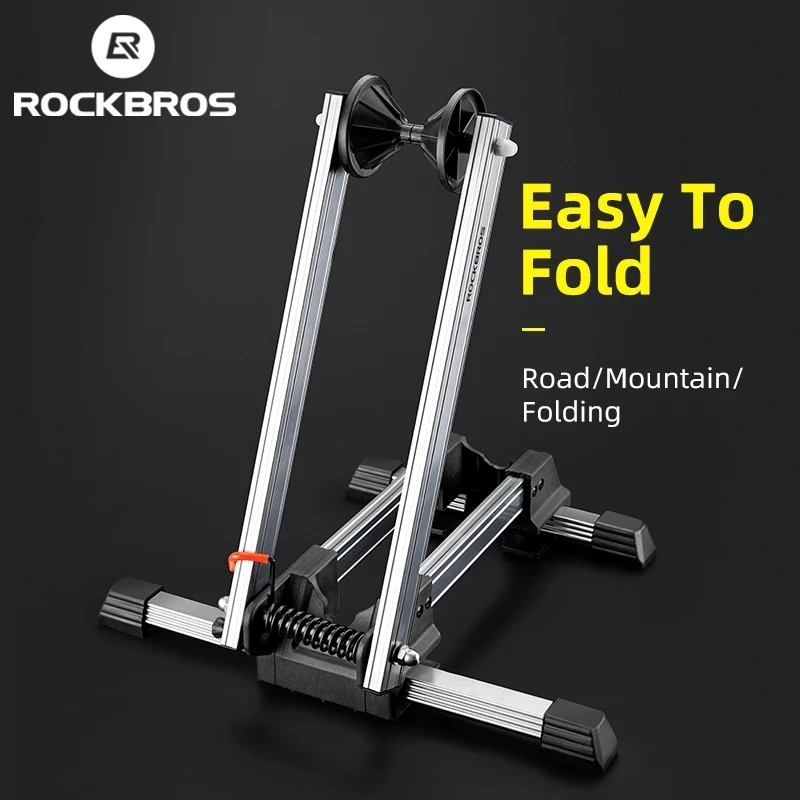 ROCKBROS-Bike-Rack-Adjustable-Bicycle-Fold-Storage-Aluminum-Alloy-High ...