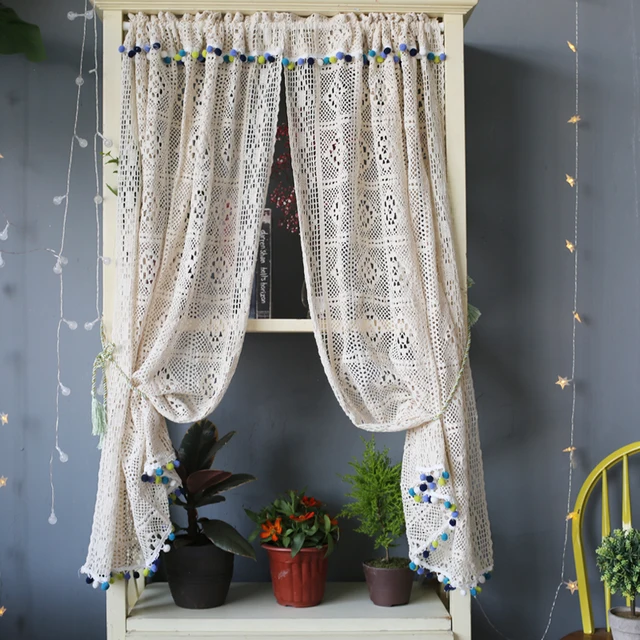 Boho Macrame Curtains | Macrame-design.com