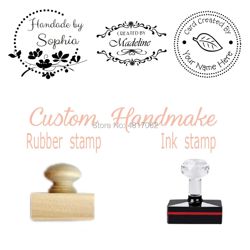 Handmade-Stamp-Rubber-Stamp-Custom-Stamp-Personalized-Stamp-Self-Inking ...
