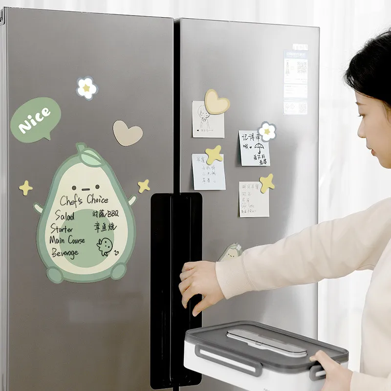 1-Pcs-Cute-Rewritable-Message-Board-With-Pen-Paste-Refrigerator-Sticky ...