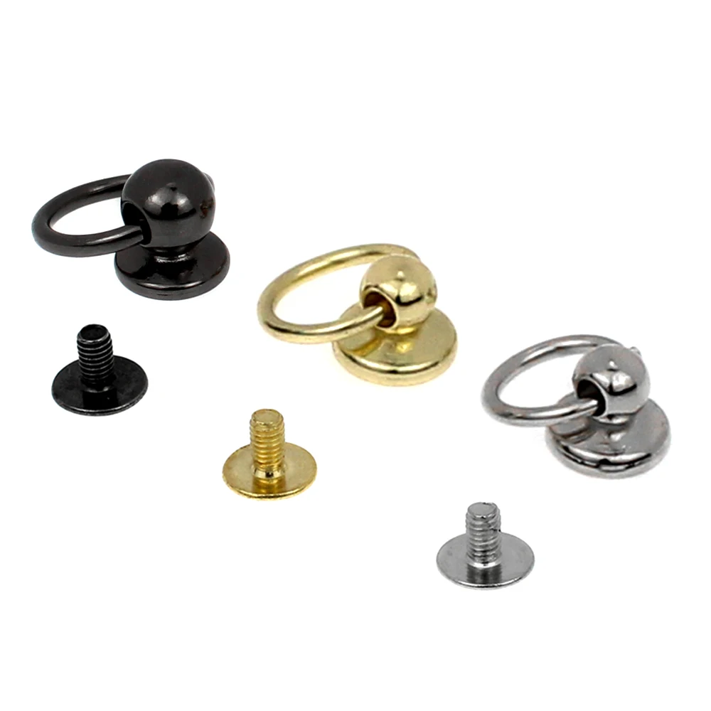 100Pcs-8-10MM-Metal-Bags-Rivet-Nail-Buckle-Swivel-Screw-Studs-Button ...