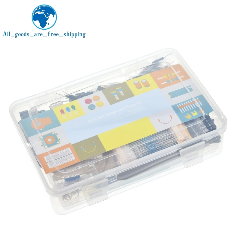 Tzt Starter Kit Para Arduino Uno R3 Mega256 Raspberry Pi Breadboard ...