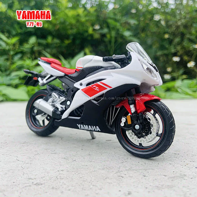 Maisto-1-18-Yamaha-YZF-R6-Road-star-modelo-de-motocicleta-de-aleaci-n ...