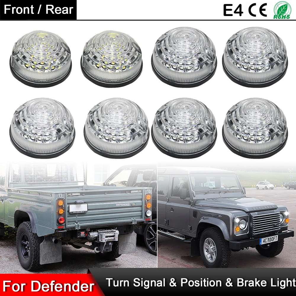 For-Land-Rover-Defender-90-110-1983-1990-Defender-1990-2016-Clear-Lens ...
