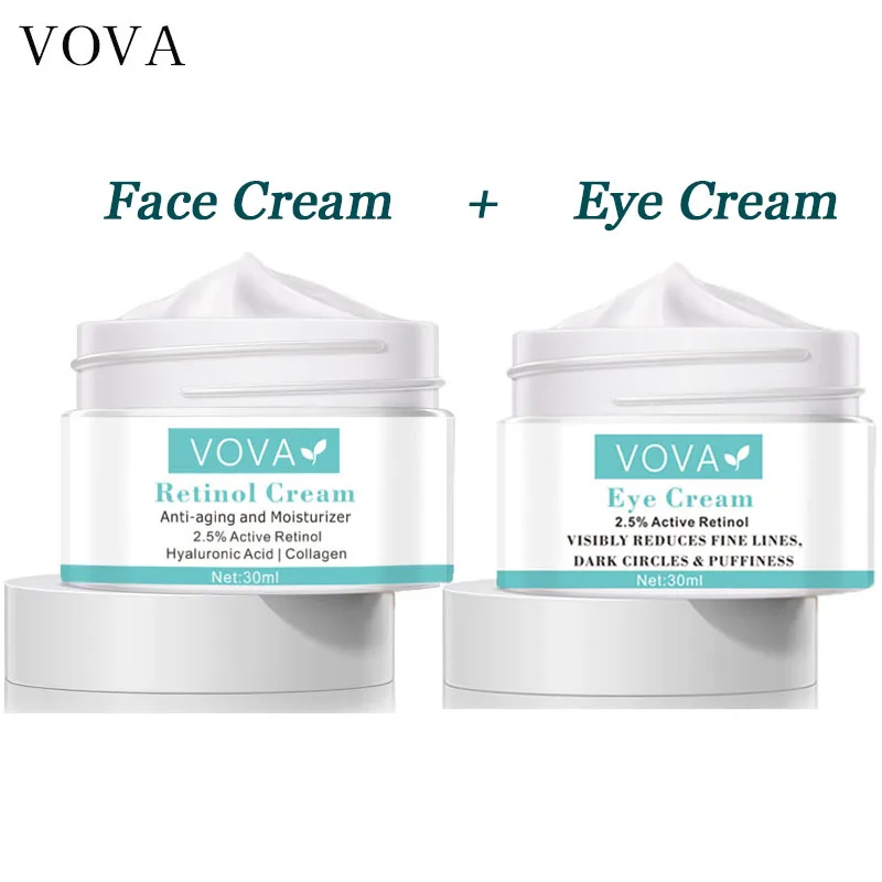 VOVA Retionl Anti Wrinkle Face Cream Reduce Fine Lines Eye Cream ...