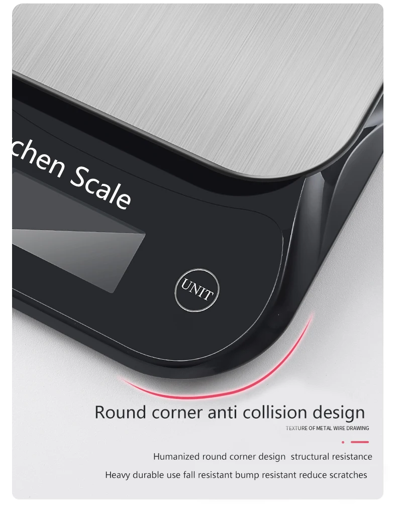 Balance cuisine,5KG-0.1g--Balance de cuisine numérique 10kg, électronique 5kg-0.1g, pour la ...