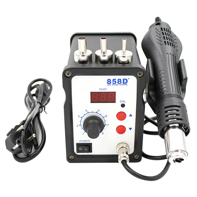 858d+ Hot Air Soldering Station 110v / 220v 700w Led Digital Solder ...