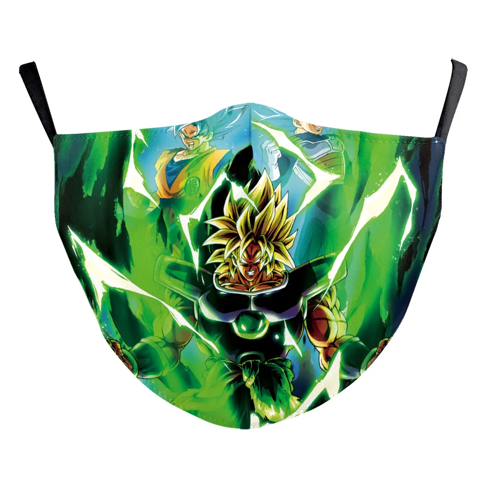 Anime Dragon Ball Son Goku, Kakarotto, Tien Shinhan Cosplay Face Mask ...