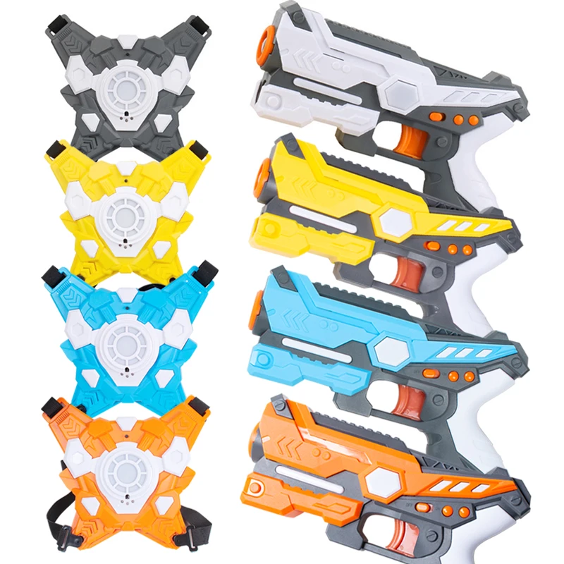 Infrared Shooting Combat Set Laser Tag Gun Toys Sound Light Effects