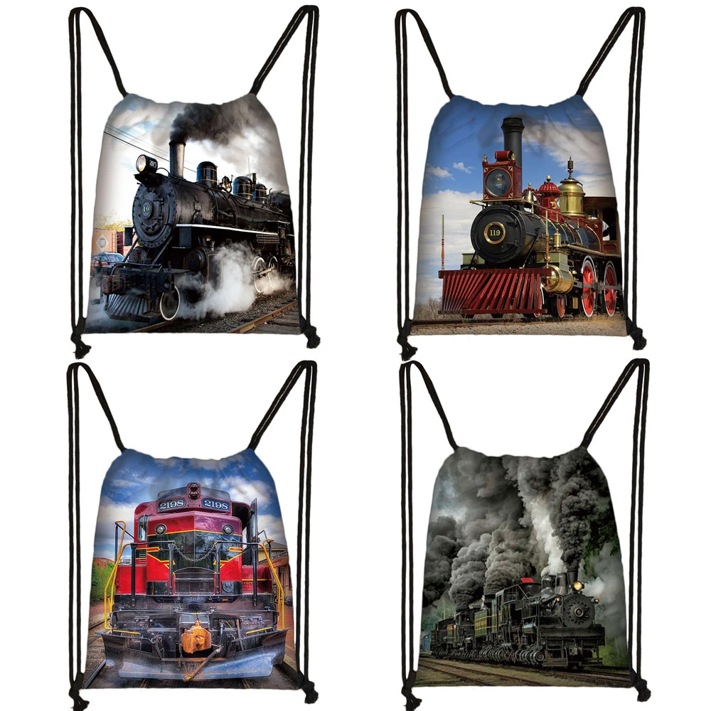 Locomotive / Steam Train Backpack Children School Bags Kids School ...
