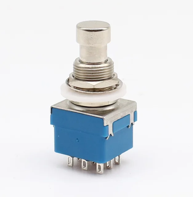 Hx Stomp 2PDT DPDT Latching Stomp Foot / Pedal Push Button Switch ...