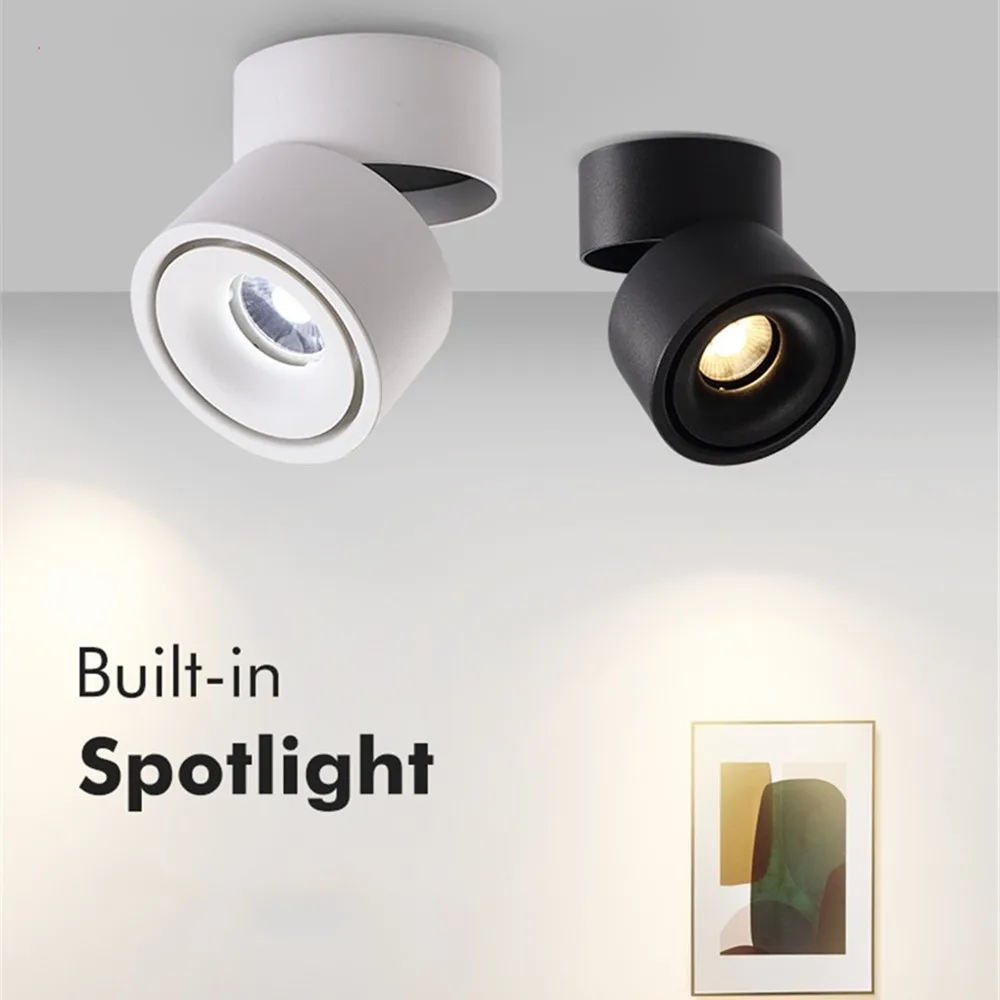 Led-Downlight-Surface-Mounted-indoor-Led-Ceiling-Lamp-360-Rotatable-And ...