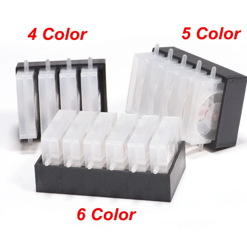 Ciss One Way Valve Ink Damper Ink Control Valves 4 Color 5 Color 6 ...